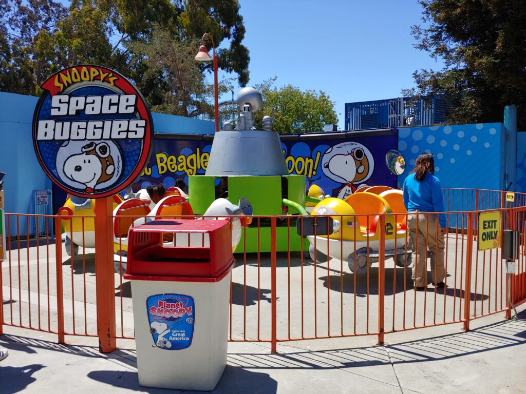 Best Rides at Planet Snoopy - Great America Santa Clara - AZRatings